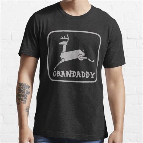 Grandaddy Robot Deer Badge Original Graphic For The Iconic Indie