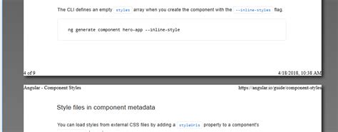 Documentation Code Samples Arent Visible When Printed · Issue 23431 · Angularangular · Github
