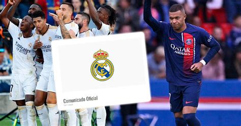 ¡insólito Real Madrid Publicó Comunicado Oficial Sobre Fichaje De