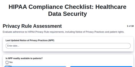 Hipaa Compliance Checklist Your Guide To Healthcare Data Security