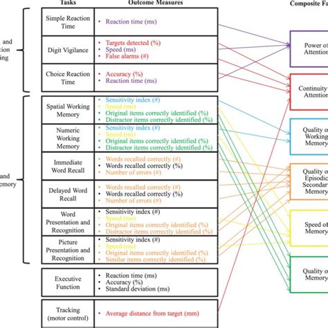 Cognitive Performance Assessments Diagram The Computerized Cognitive
