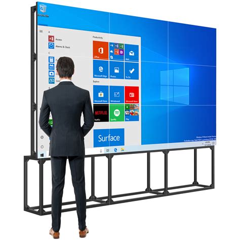 Narrow Bezel Splicing Screen 46 Inch 4k Seamless Video Wall For