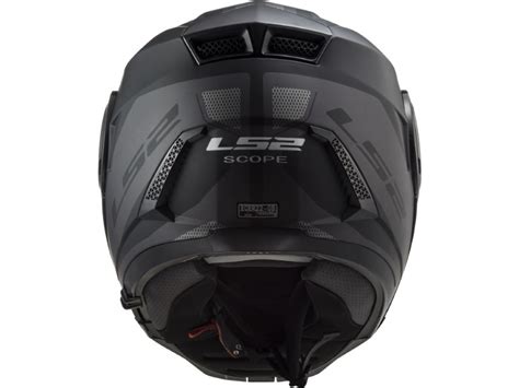 Мотошлем LS2 FF902 Scope Axis Black-Titanium S купить в Киеве, Одессе ...