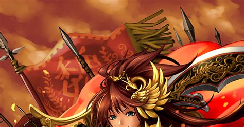仕事絵 『三国志乱舞』 曹仁 Ilaのイラスト Pixiv