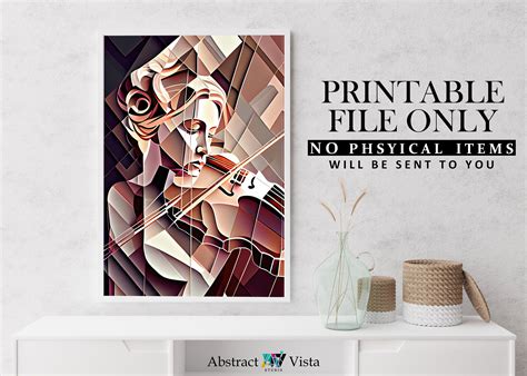 Violin Wall Art Music Wall Art Instrument Wall Art Violin Player