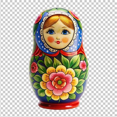 Colorful Russian Nested Matreshka Dolls Premium Ai Generated Psd