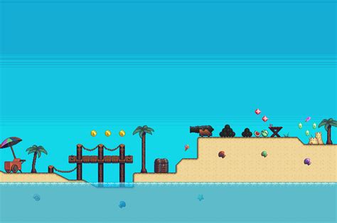 Beach Tile Set Level 1 By Ziz