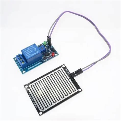 5v raindrops controller module with relay rain sensor module foliar