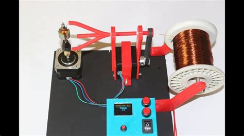 Diy Arduino Based Automatic Motor Winding Machine Arduino Arduino
