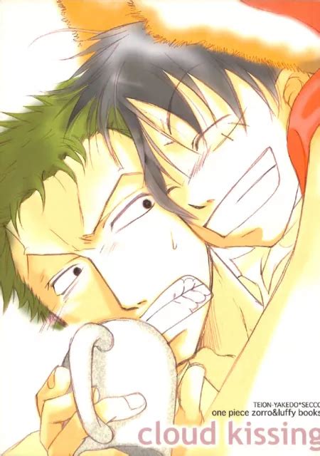 Bd One Piece Doujinshi Roronoa Zoro X Monkey D Luffy Cloud Kissing Eur