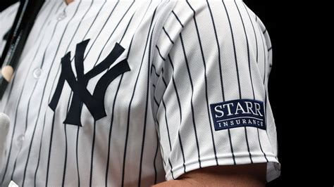 Yankees Add Starr Insurance Advertising Patch To Uniform Newsday