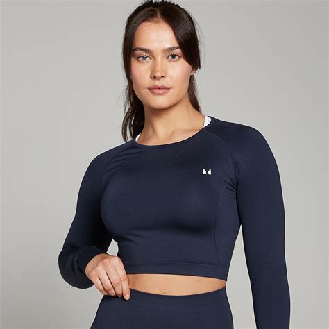 Mp Womens Shape Seamless Leggings Navy Myprotein™