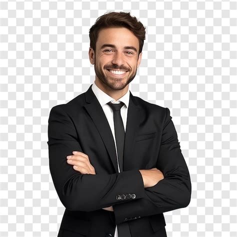 Premium Psd Businessman Transparency Background Psd