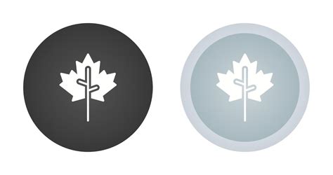 Maple Leaf Vector Icon 40053733 Vector Art At Vecteezy