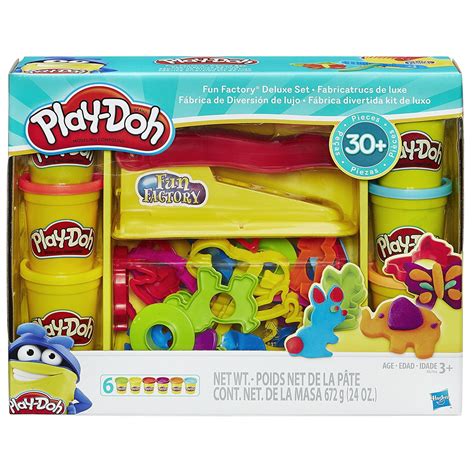 Play Doh Variety Fun Factory With Super Molding Mania T Set