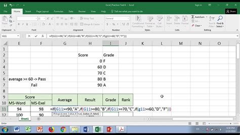 How To Use Nested If In MS Excel Explained In Khmer YouTube