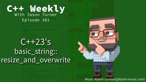 jason turner on linkedin c weekly ep 381 c 23 s basic string