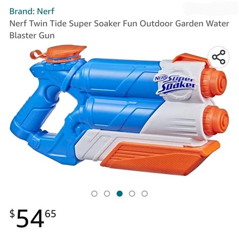 Nerf Twin Tide Super Soaker On Carousell