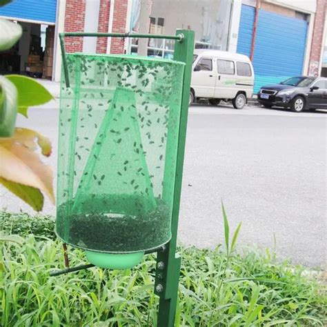 Outdoor Folding Mosquito Capture Catching Fly Mesh Net Hanging Trap