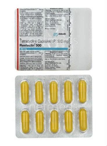 Tetracycline 500mg Tablet 250 Mg At Rs 35 Stripe In Raipur Id