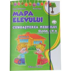 Mapa Elevului Cunoasterea Mediului Clasa A II A Elena Stefanescu
