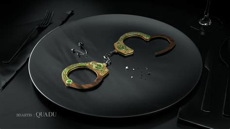 Handcuffs Luxury 3d Model Cgtrader