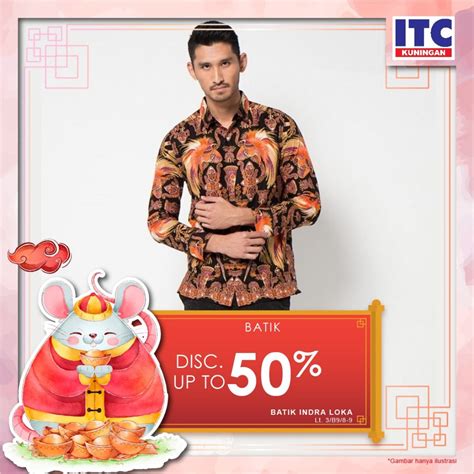 Baju Batik Diskon 50 Di Itc Kuningan Itc Shopping Festival