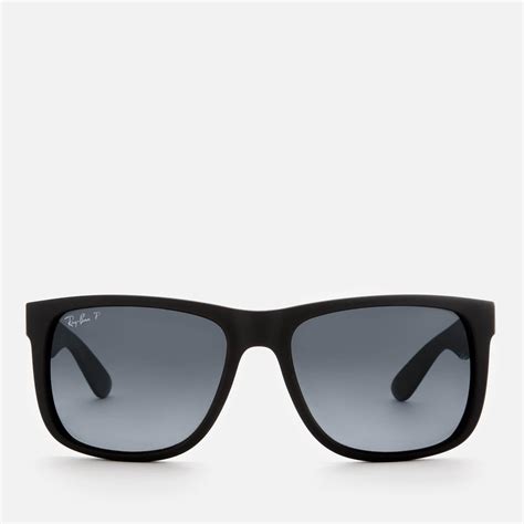 Ray Ban Synthetic Justin Square Frame Sunglasses In Black For Men Lyst