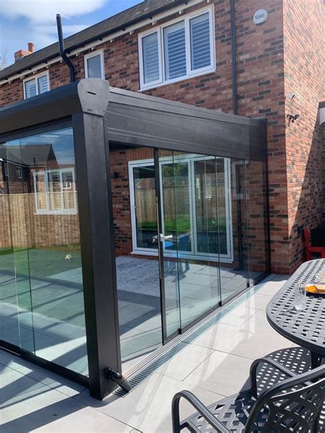 Skyview Pro Aluminium Glass Room Veranda Glass Roof Glass Sliding Door