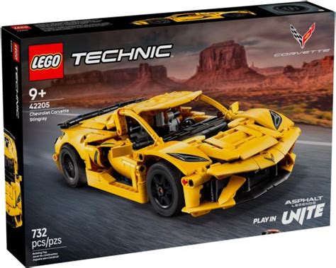 Lego Technic 42205 Pas Cher Chevrolet Corvette Stingray