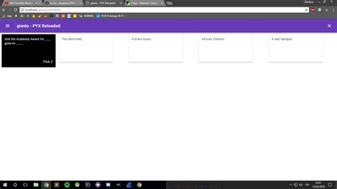 Wrong Cards Padding Issue 67 Devgianlu PYX Reloaded GitHub
