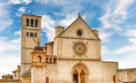Premium Photo Facade Of The Basilica Of Saint Francis Of Assisi Italy