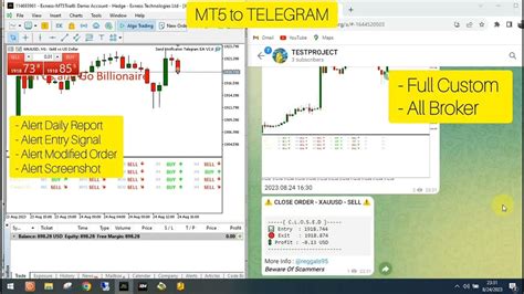 Mt5 To Telegram Alert 2023 Youtube