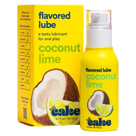 Hello Cake Coconut Lime Flavored Lube Delivered In As Fast As 15