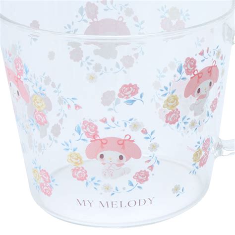 Flavored Tea And Glass Mug Set My Melody Raspberry Honey Ver Sanrio X
