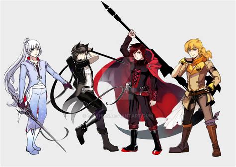 Team Rwby Original Design Genderbend By Tinyhien On Deviantart
