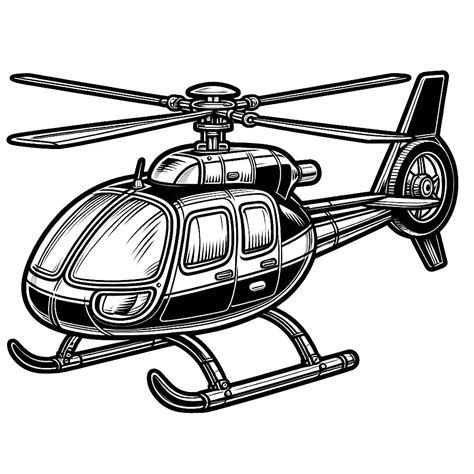 헬리콥터 색칠공부 도안 아이들의 상상력을 자극하는 항공 모험 키즈위키