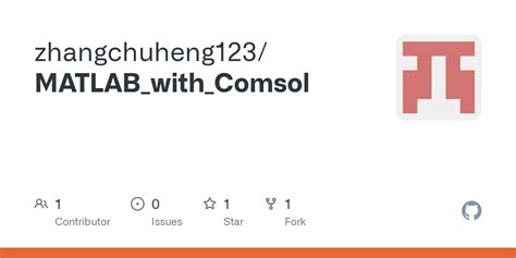 GitHub Zhangchuheng MATLAB With Comsol