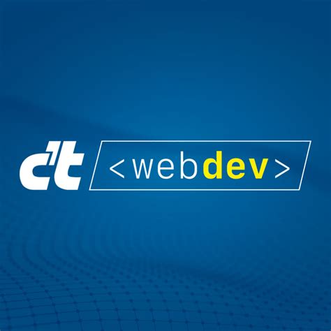c t webdev 2025 meld je nu aan als spreker of workshopbegeleider