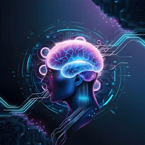 human brain stock illustration illustration of screenshot 334177819