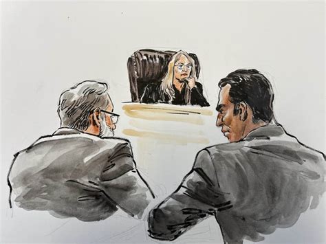 See Courtroom Sketches From The Delphi Murders Trial Of Richard Allen