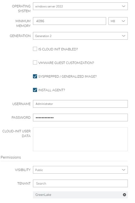 Vm Creation On Hyper V Using Golden Image Fails Administration Morpheus