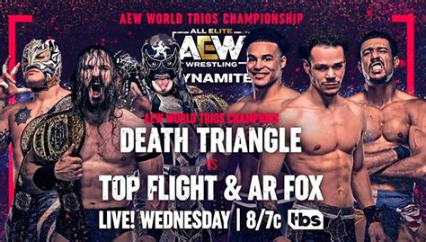 Trios Championship Match And More Announced For Next Weeks Aew Dynamite