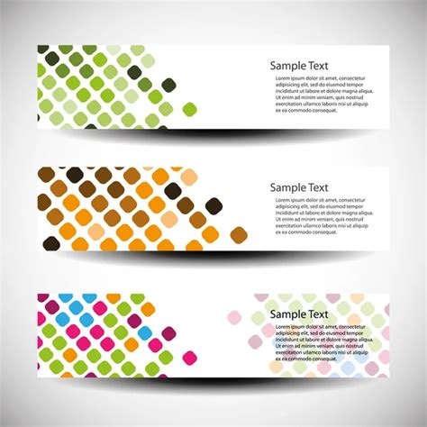 Set Mosaic Vector Images Depositphotos