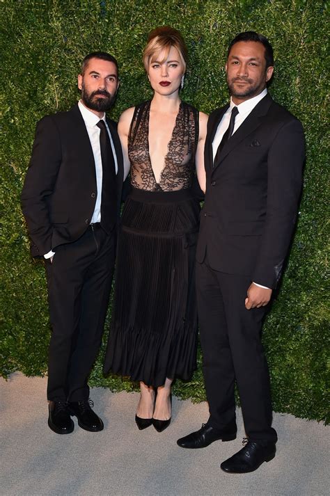 Melissa George 2014 Cfdavogue Fashion Fund Awards In New York City