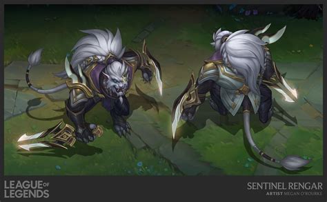 Rengar And Sentinel Rengar League Of Legends Drawn By Vegacolors