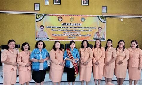 Dwp Sosialisasikan Transisi Paud Ke Sd Dan Upaya Pencegahan Kenakalan