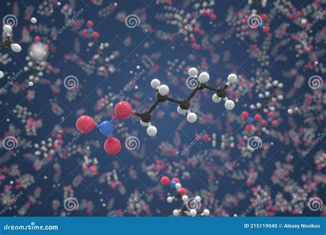 No3 Nitrate Molecule Vector Illustration 70328436