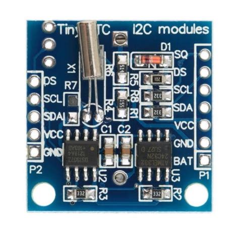 Jual Rtc I2c Ds1307 At24c32 Real Time Clock Module Untuk Arduino Avr Arm Kab Bekasi Aneka