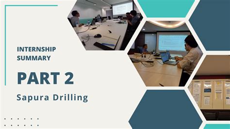Internship Experience At Sapura Drilling